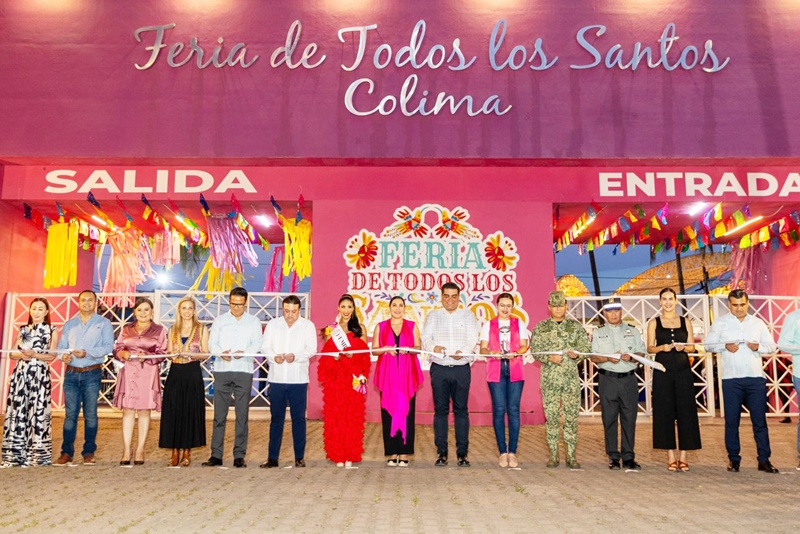 Inauguran Feria de Todos los Santos Colima 2024 – Reacción